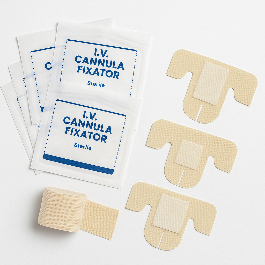 IV Cannula Fixators - Secure, Breathable, Skin-Safe, Skin-Friendly